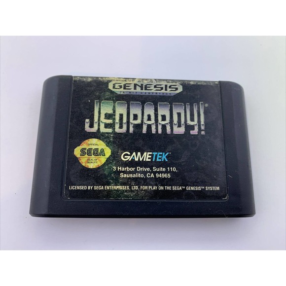 Sega | Video Games & Consoles | Jeopardy Sega Genesis 992 | Poshmark